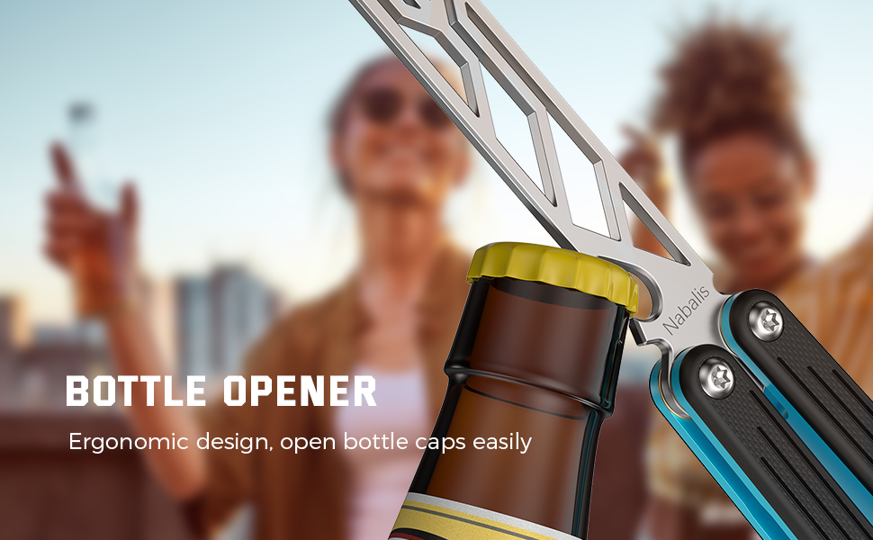 Nabalis Trident Butterfly Knife Balisong Trainer 7075 AL & G10-Tuning Fork