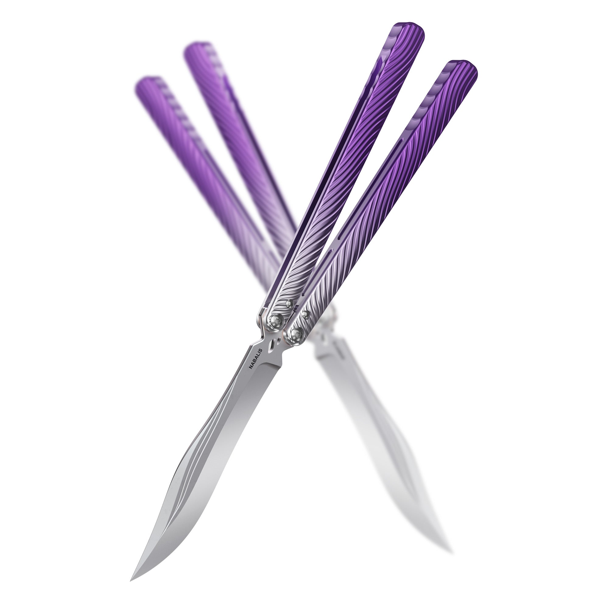 Nabalis Butterfly Knife Balisong With False Live Edge Photo Album